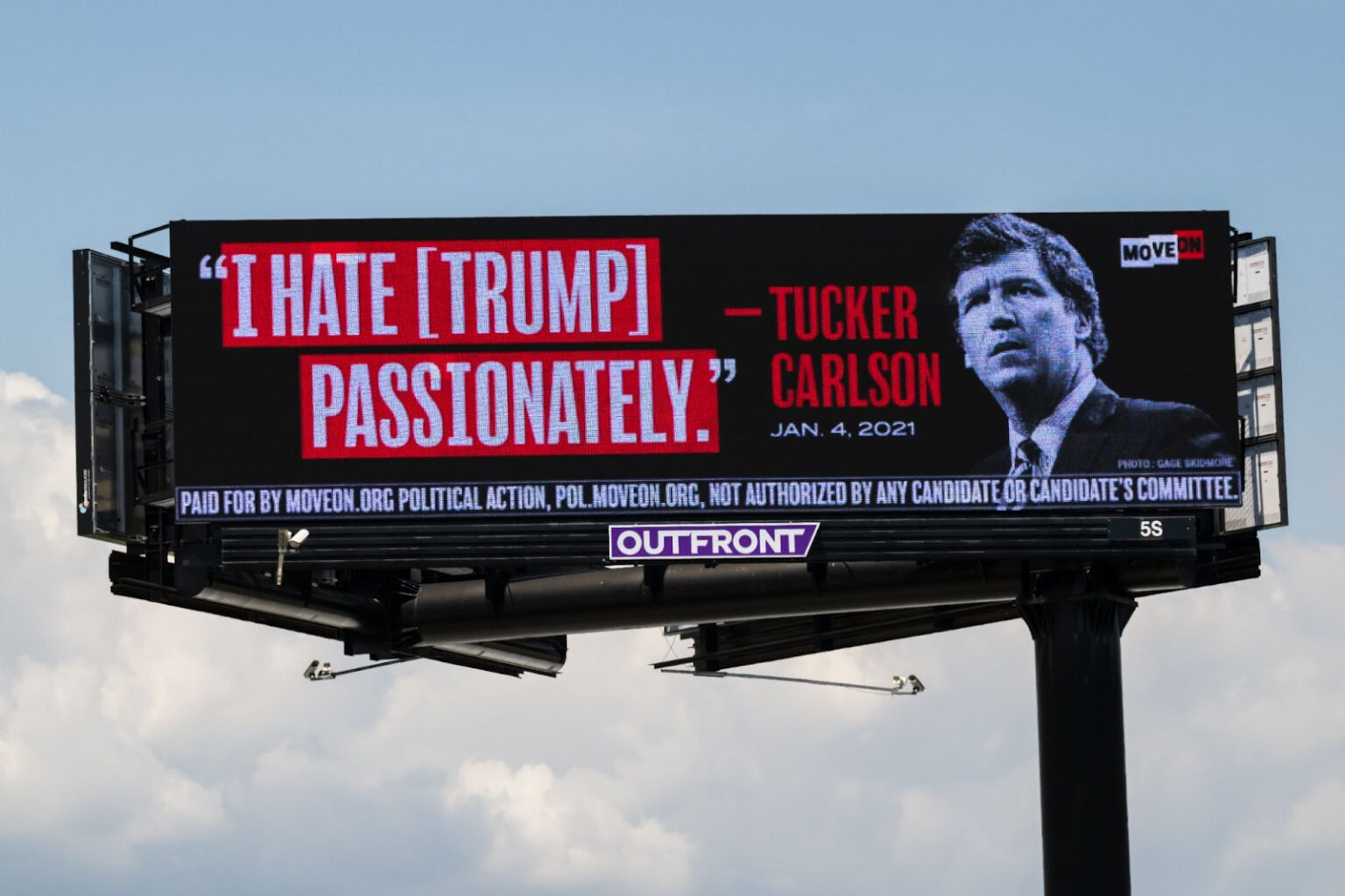 “Trump is Not Above the Law” Billboard Near Mar-a-Lago | Voter.org